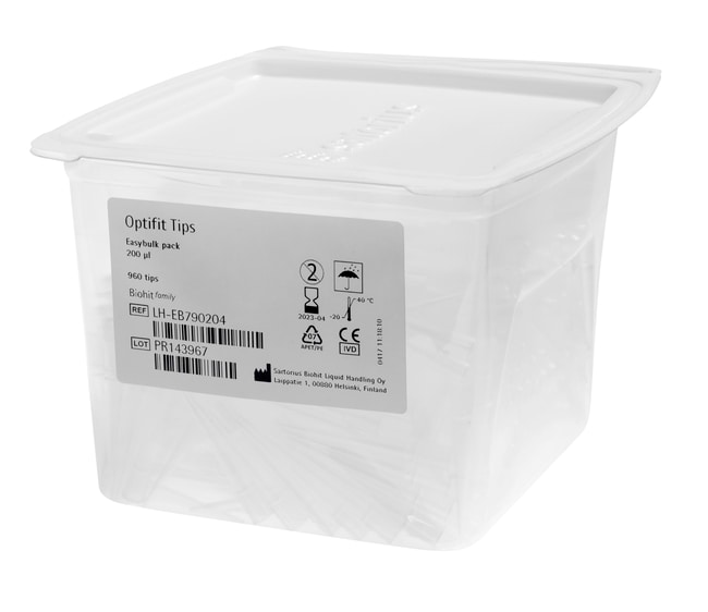 Sartorius Optifit Tips Easybulk Pack | Fisher Scientific
