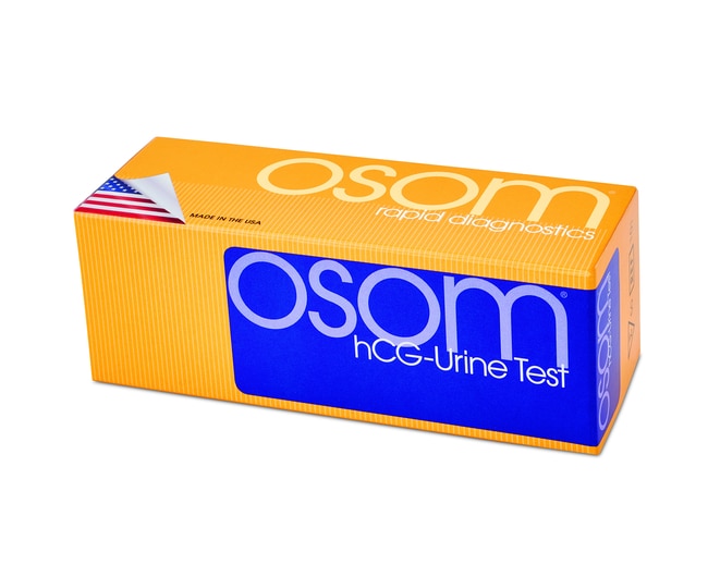SEKISUI Diagnostics OSOM hCG Urine Test Kit Manual Dipstick | Buy ...