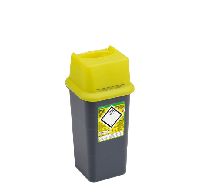 Sharpsafe™ 7 L Sharps Container 7 L Sharps Container; Closure Color ...
