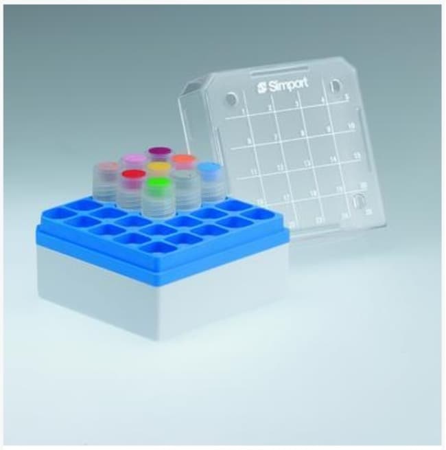 Simport Scientific Cryostore T314-225 Series Storage Boxes Grid color ...