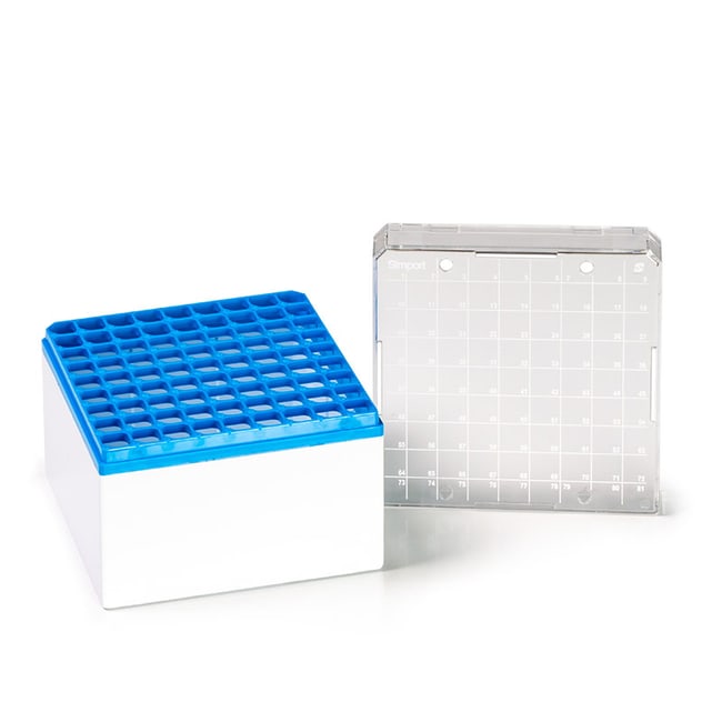Simport Scientific Cryostore T314-581 Series Storage Boxes 81 (3 to 5 ...