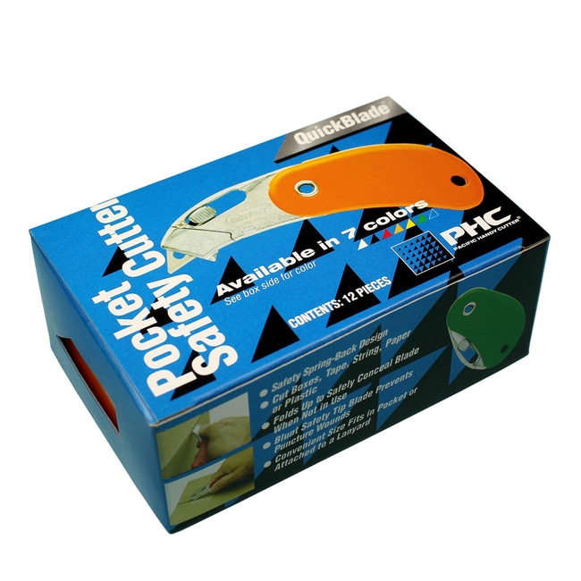 Pacific Handy Cutter Cortador de seguridad de bolsillo Cortador de ...