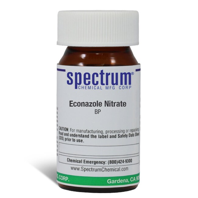 Econazole Nitrate, BP, 99-101%, Spectrum Chemical, Quantity: 5 g ...