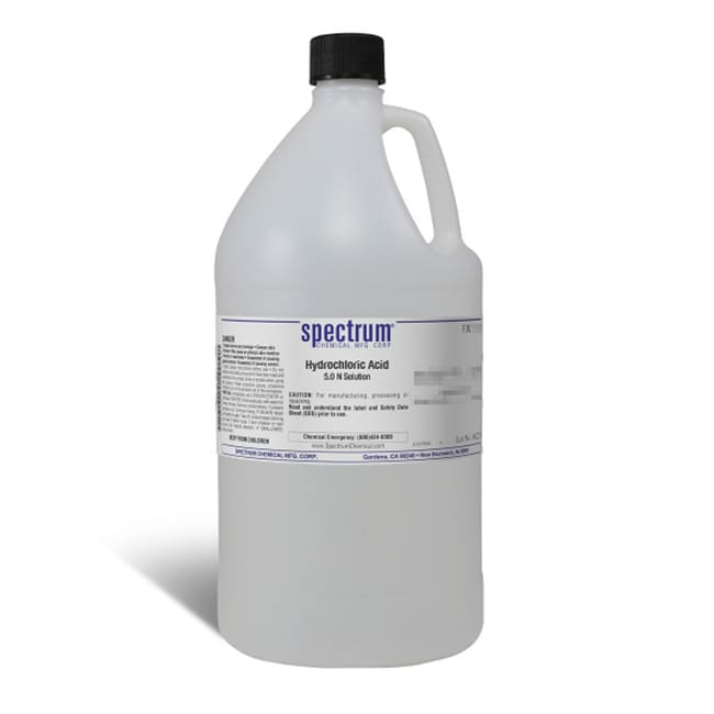 Hydrochloric Acid, 5.0 N Solution, Spectrum™ Chemical | Fisher Scientific