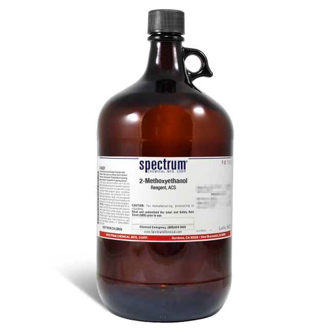 2-Methoxyethanol, ACS, 99%3, Spectrum | Fisher Scientific