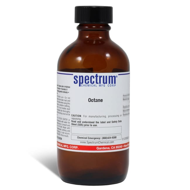 Octane, 97%, Spectrum Chemical, Quantity: 100 mL | Fisher Scientific