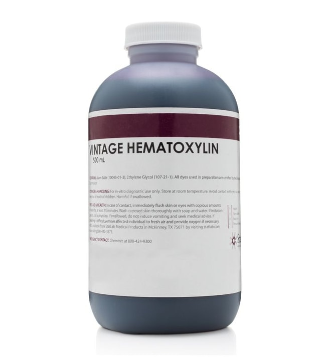 StatLab Vintage Hematoxylin Stain 4 x 500 mL | Buy Online | StatLab™ | Fisher Scientific
