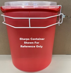 Sterilis Solutions Sharps Container Wall Mounting Wall Mount Fixture ...