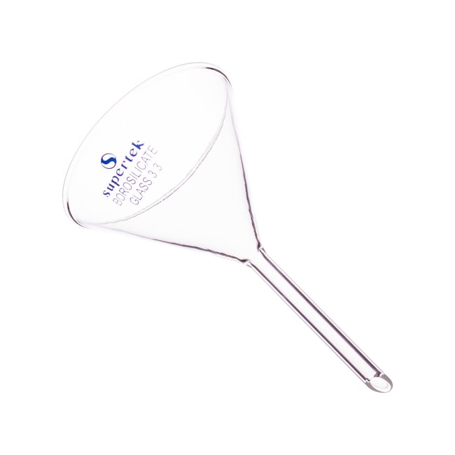 Supertek Glass Filter Funnel with Low Stem 75 ±2 mm | Buy Online ...