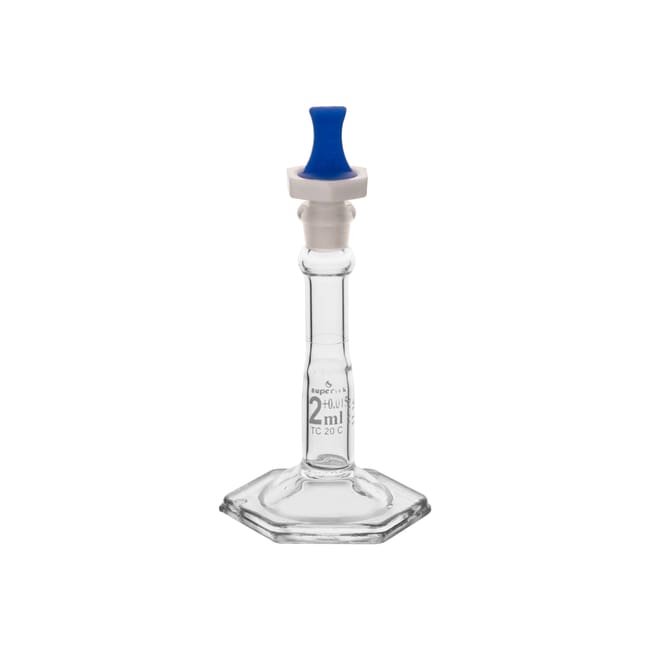 Supertek Class A, Reusable - Clear Glass Volumetric Flasks with ...