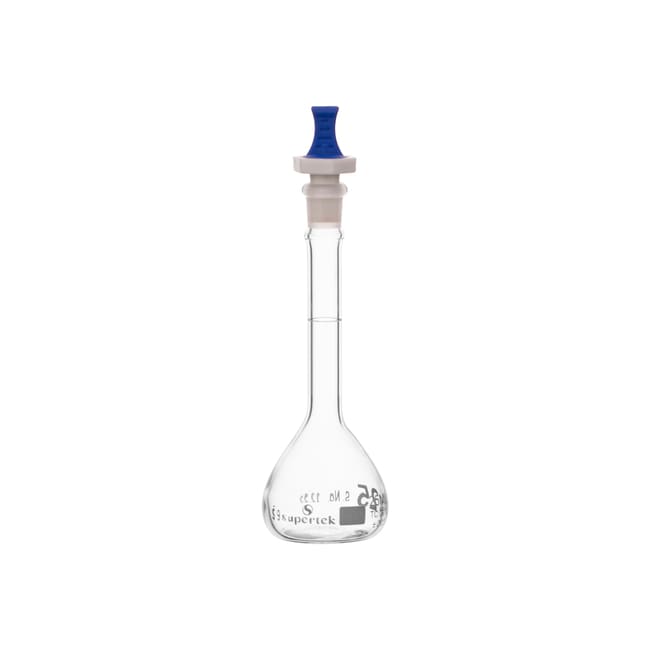 Supertek Class A, Reusable - Clear Glass Volumetric Flasks with ...