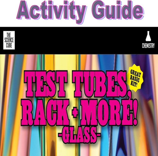 Supertek Science Cube Kit - Test Tubes, Rack + More Borosilicate Glass ...