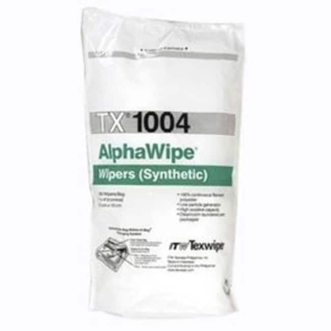 Texwipe AlphaWipe Polyester Wipers 4 x 4 in. (10.16 x 10.16 cm) | Buy ...