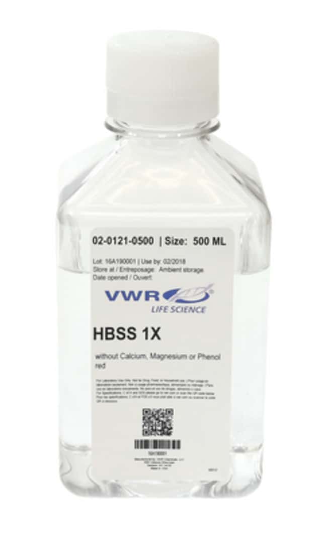 Gibco™ HBSS with Calcium and Magnesium, No Phenol Red