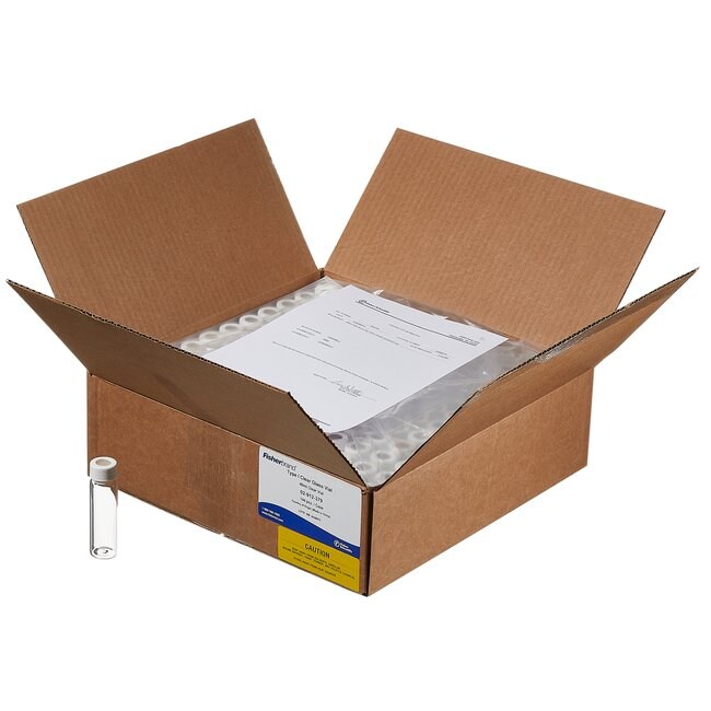 Fisherbrand Precleaned Glass EPA Vials 40 mL | Buy Online | Fisher ...