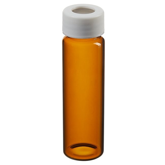 Fisherbrand™ Precleaned Glass EPA Vials Amber; Precleaned; 10 dr ...