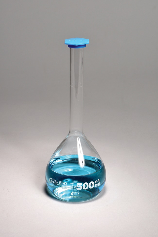 United Scientific Class B Volumetric Flask with Snap Cap Capacity: 100 ...