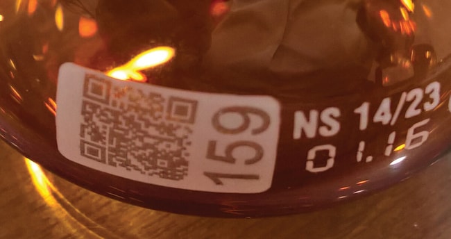 United Scientific Supplies Class A Amber Volumetric Flasks Wide Mouth ...