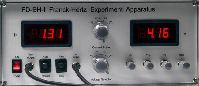 United Scientific Supplies Franck-Hertz Apparatus II United Scientific ...