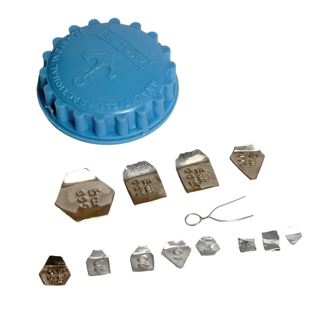 United Scientific Fractional Weight Set Material: Steel:Education ...