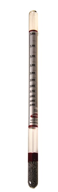 United Scientific Hydrometer For Use With (Application): Heavy Liquid ...