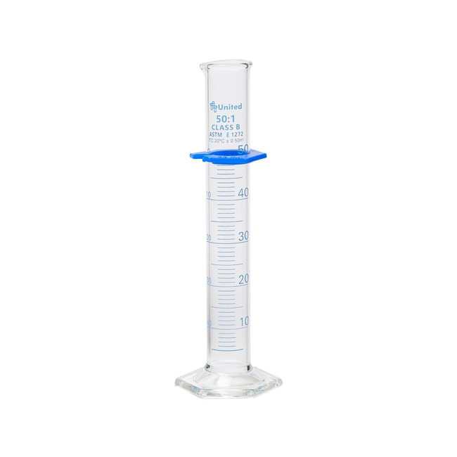 United Scientific Graduated Cylinders, Double Scale, Borosilicate Glass ...