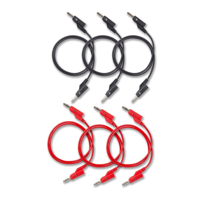 United Scientific Banana Plug Cords Length (English): 24 in., Color ...