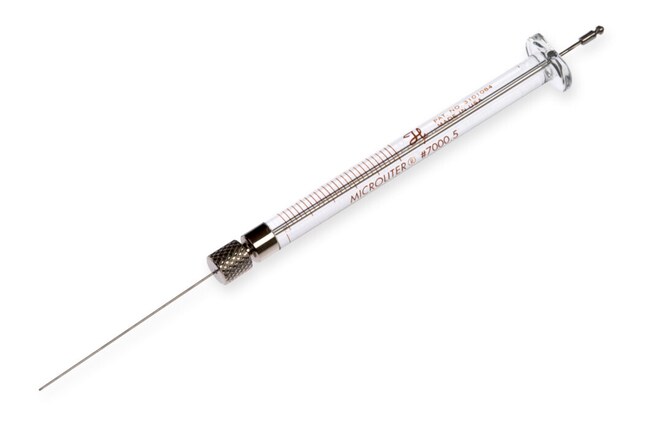 Hamilton™ 0.5 μL 7000 Series Microliter Syringe Needle Gauge: 26s G ...