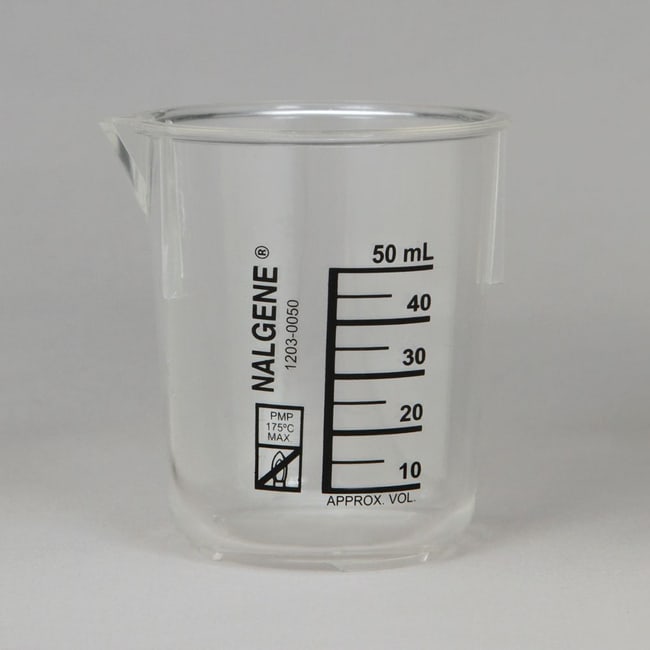 Thermo Scientific Nalgene PMP Griffin Low-Form Plastic Beakers | Fisher Scientific
