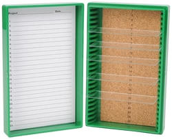Fisherbrand Premium Microscope Slide Box, 25 Place Green | Buy Online ...