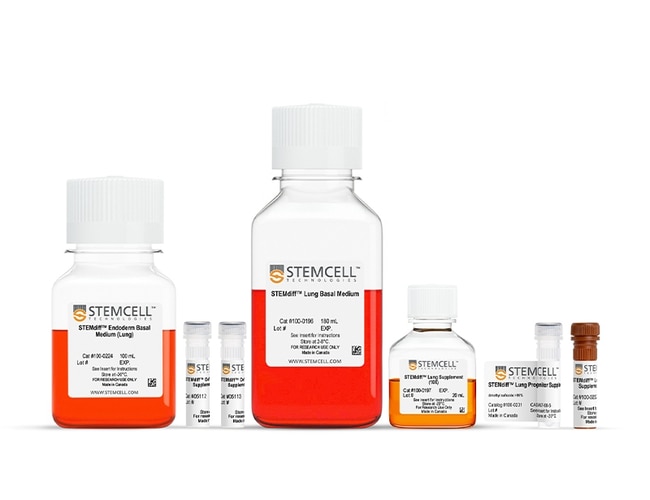STEMCELL Technologies STEMdiff™ Lung Progenitor Kit 1 Kit Medios de cultivo de células madre ...