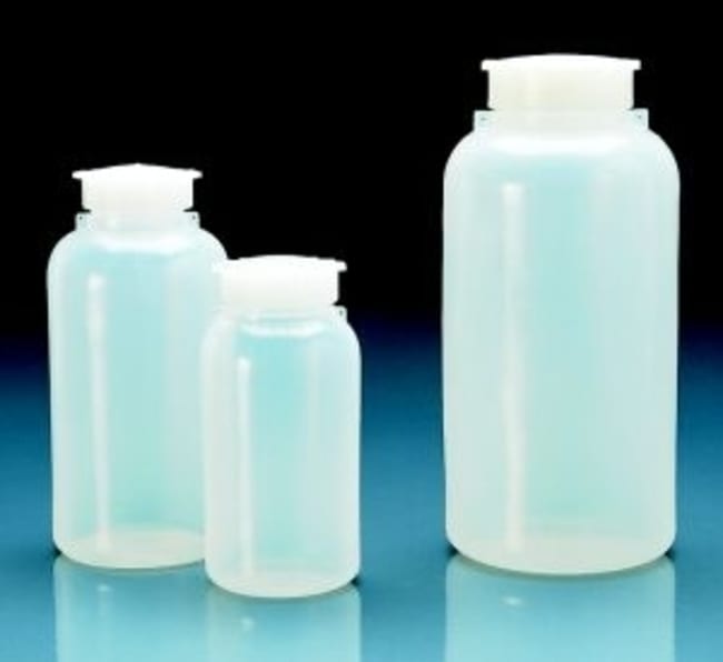 VITLAB™ LDPE Transparent Wide Mouth Bottle: | Fisher Scientific