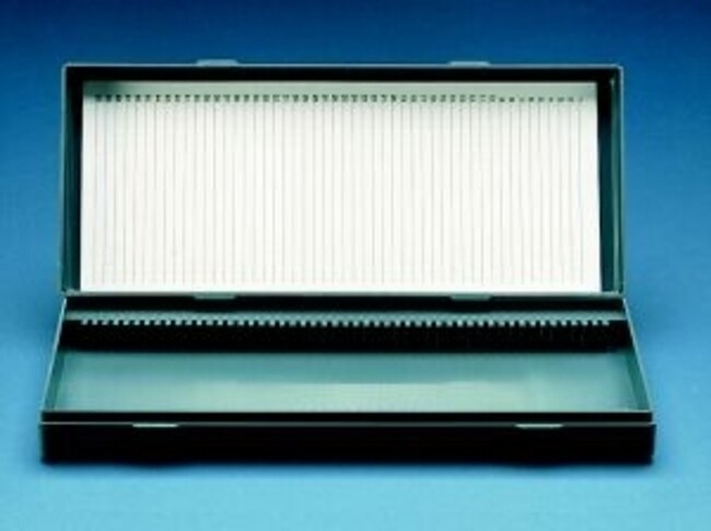 VITLAB™ Polystyrene Slide Storage Boxes Width: 96mm | Fisher Scientific