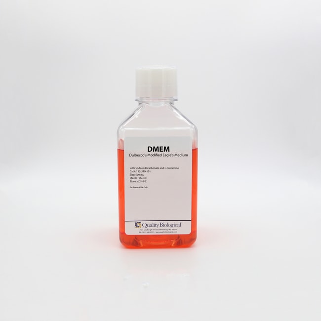 Quality Biological Inc DMEM with 1.5 g/L Sodium Bicarbonate and L ...