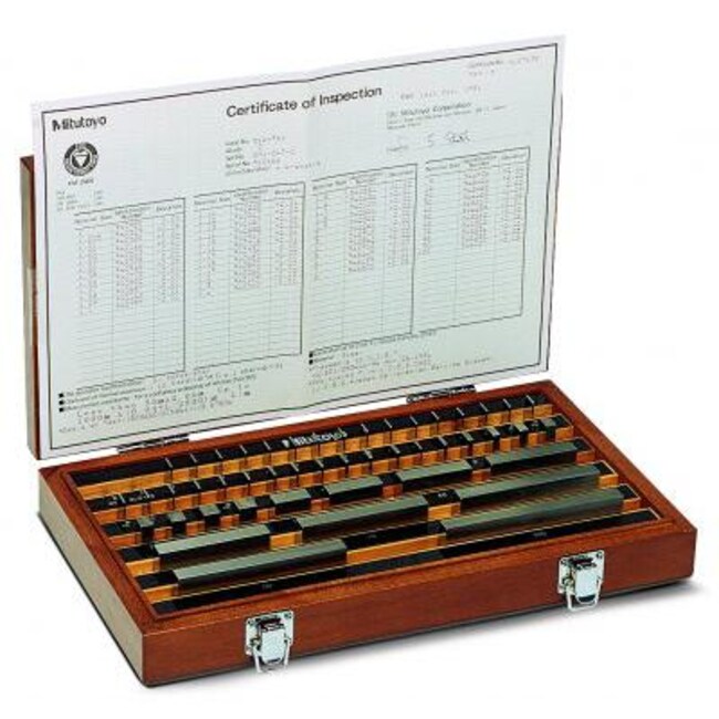 Mitutoyo 47 CERAMIC GAUGE BLOCK KIT GRADE 0, Quantity: cada uno ...