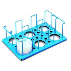 Robin Stainless Steel Rods Base Rack Color: Blue:Racks, Quantity: Each ...