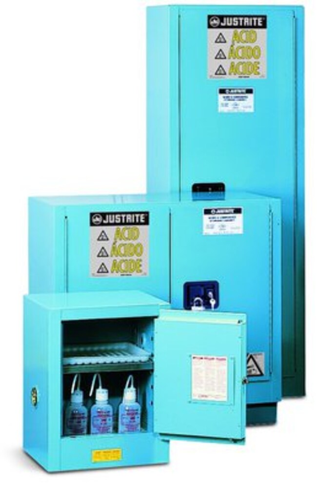 Justrite™ ARMOIRE ACIDE/BASE 45 L MANUELLE Pour acides et bases ...