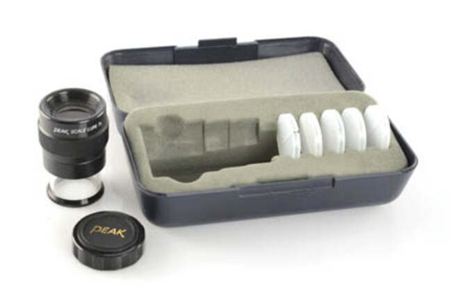 Viking Optical™ Magnifier loupe set 7x magnification with graticules ...