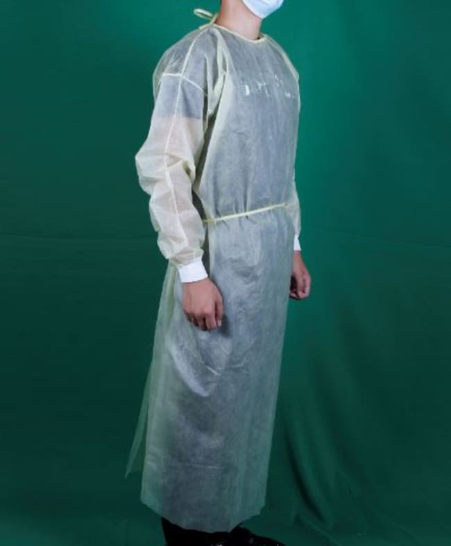 25 gsm Disposable Isolation Gown:Gloves, Glasses and Safety:Personal ...