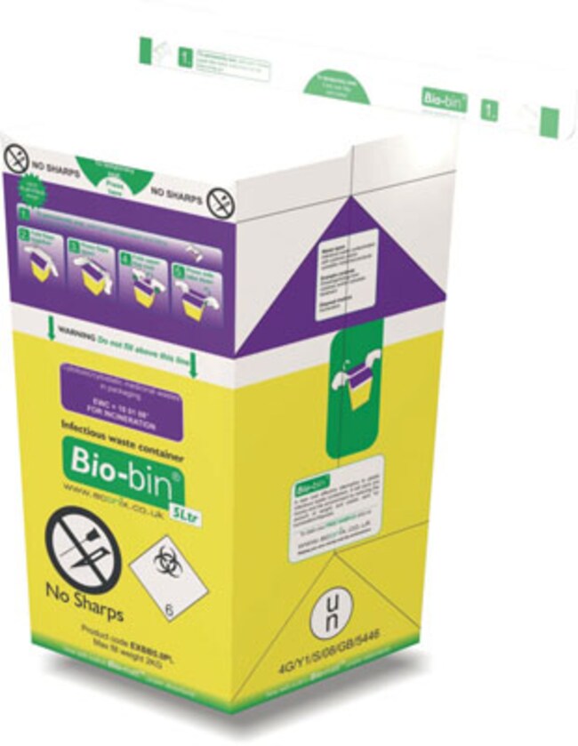 Econix™ Bio-bins™ Cytotoxic/Cytostatic Bins: Biohazardous Waste ...