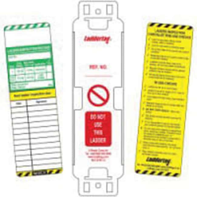 Brady™ Scafftag Polycarbonate Holder Polypropylene Insert Ladder Tag ...