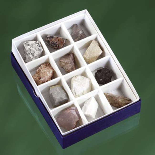 Pangea Basic Rock Set Includes: 12 samples of Igneous, Sedimentary, and ...