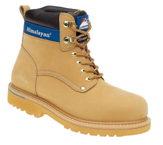 1PR Honey Nubuck Goodyear Welted Safety Boot | Fisher Scientific