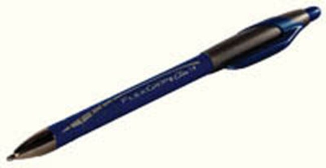 Papermate Papermate Flexgrip Elite ball pen, retractable, blue ...