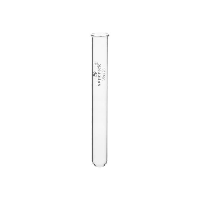 Supertek Glass Test Tubes with Fire Polished Rims Glass Test Tubes ...