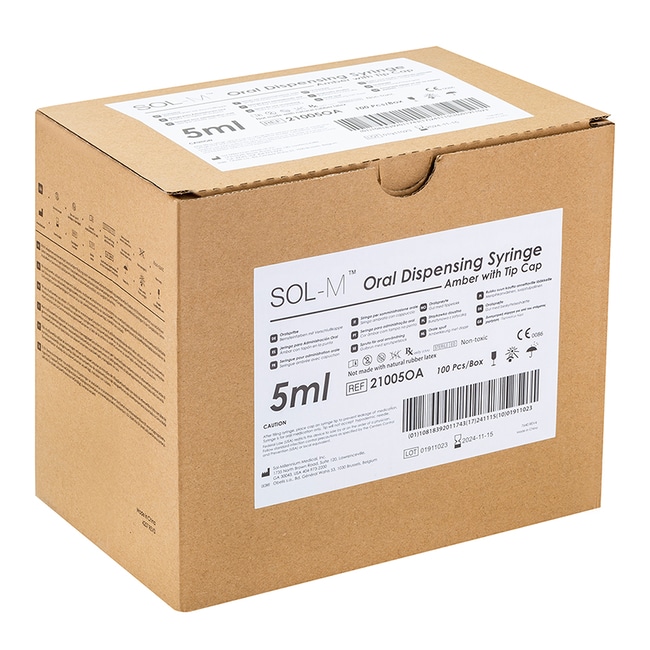 Sol-M Oral Syringe 5 mL | Buy Online | Sol-M™ | Fisher Scientific