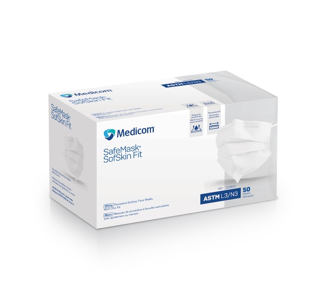 Medicom SafeMask SofSkin Procedure Mask:Personal Protective Equipment ...