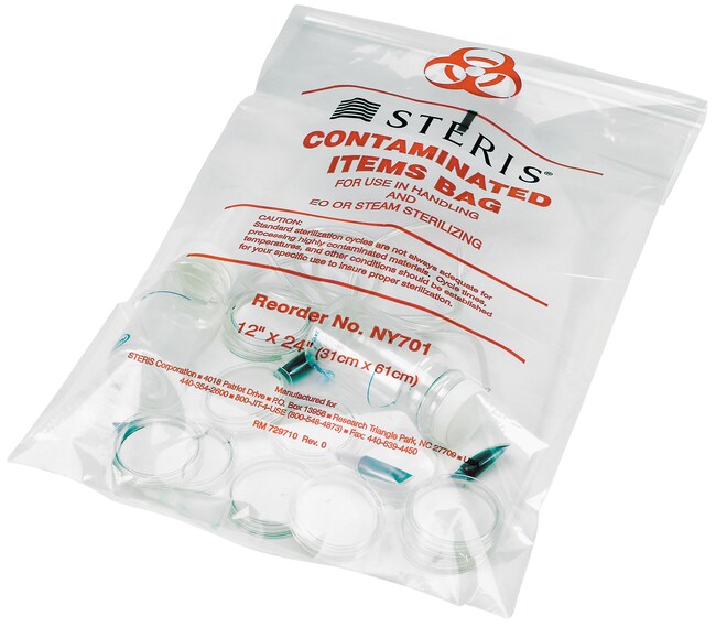 Hach Company Bag, biohazard marked, contaminated items, 200/pk ...