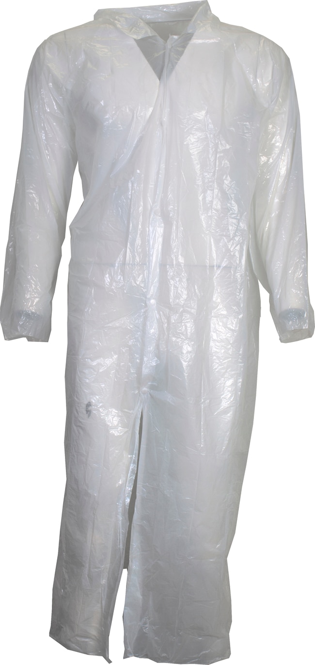 Chemsplash PE Disposable Visitor Coat | Fisher Scientific