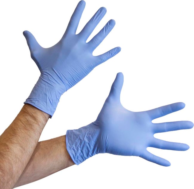 Chemsplash Multi-Task Nitrile Powder Free Disposable Gloves, Style 4010 ...